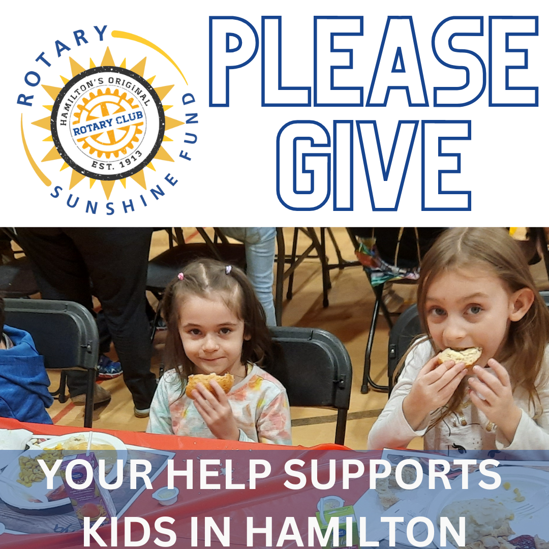 Rotary Sunshine Fund - Rotary Club of HamiltonRotary Club of Hamilton