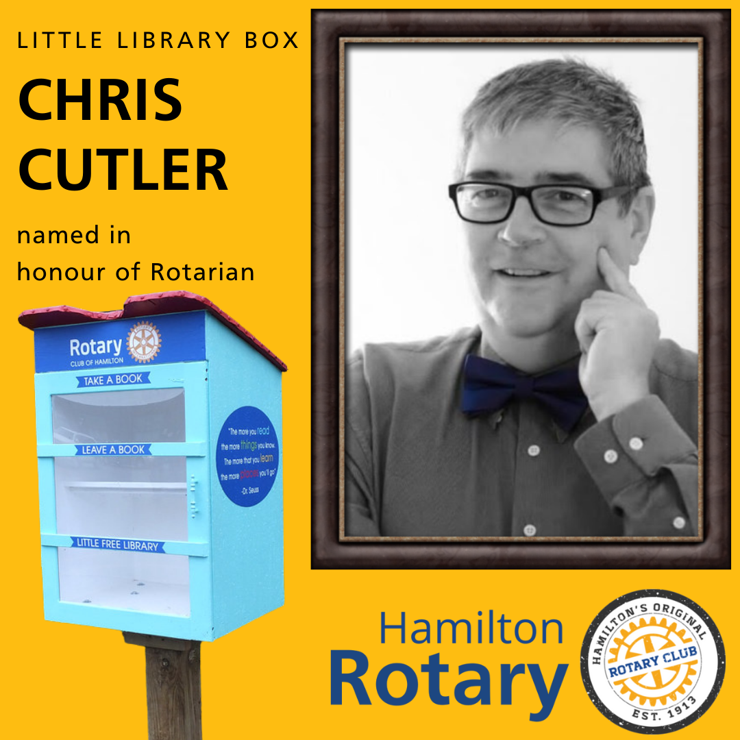 Little Library Box - honouring Chris Cutler - Rotary Club of ...