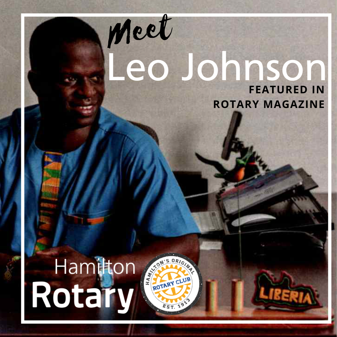 Leo Johnson - Rotarian Story - Rotary Club of HamiltonRotary Club of ...