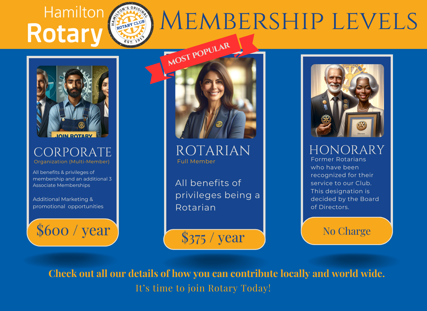 Join Rotary? - Rotary Club of HamiltonRotary Club of Hamilton